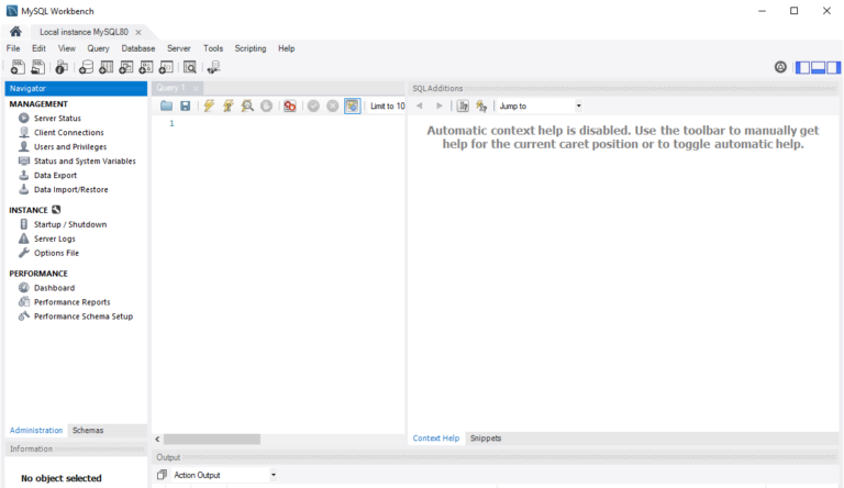 MySQL Install – Aparavi Support