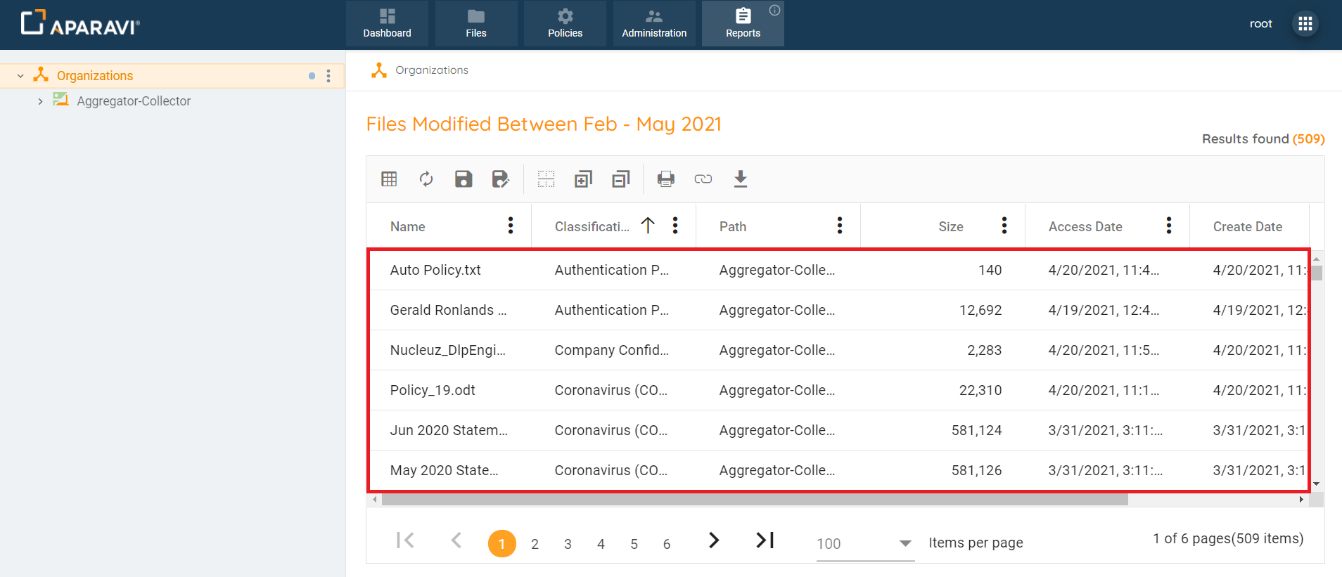 Importing Custom Reports – Aparavi Support