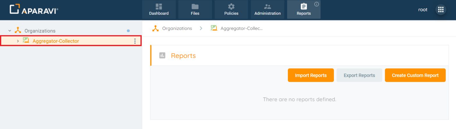 Creating Custom Reports – Aparavi Support