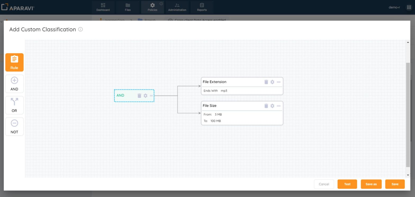 Why Use Custom Classifications – Aparavi Support