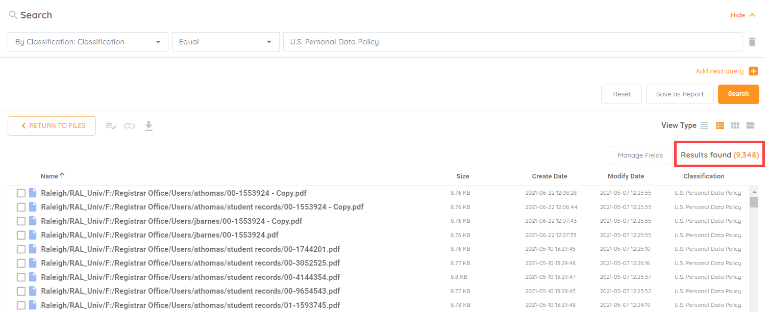 Why Use Custom Classifications – Aparavi Support