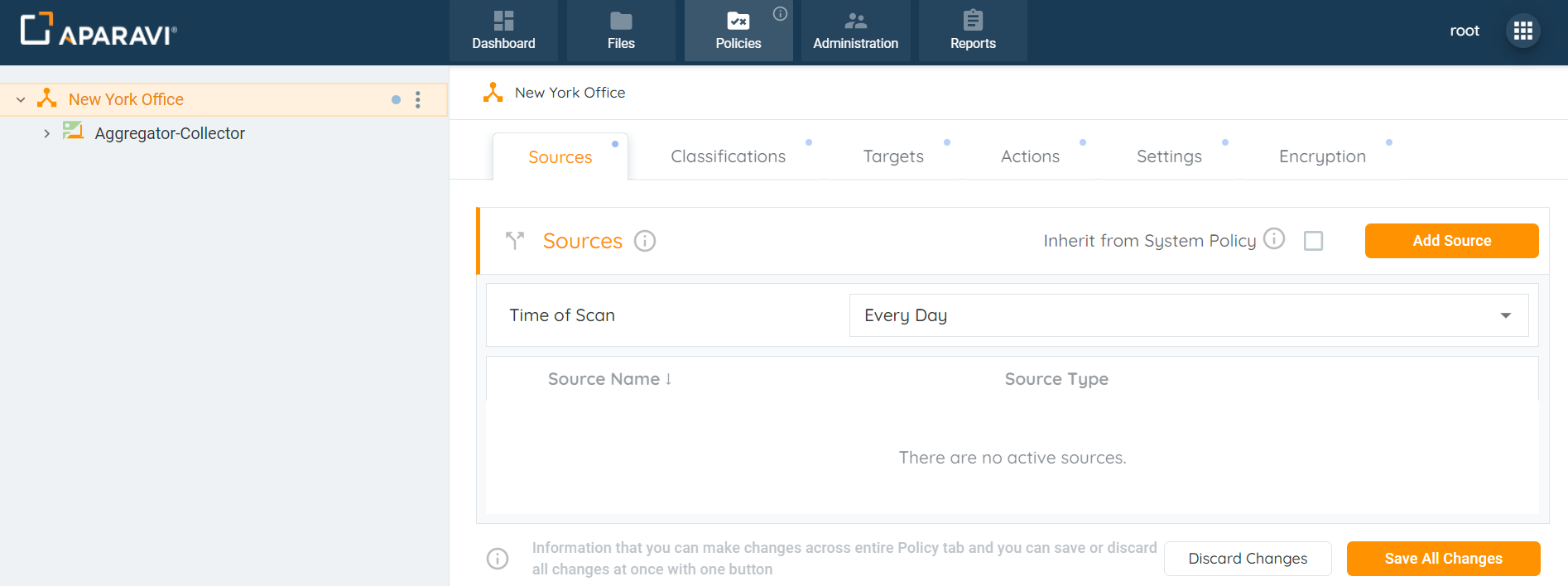 File System as a Source – Aparavi Support